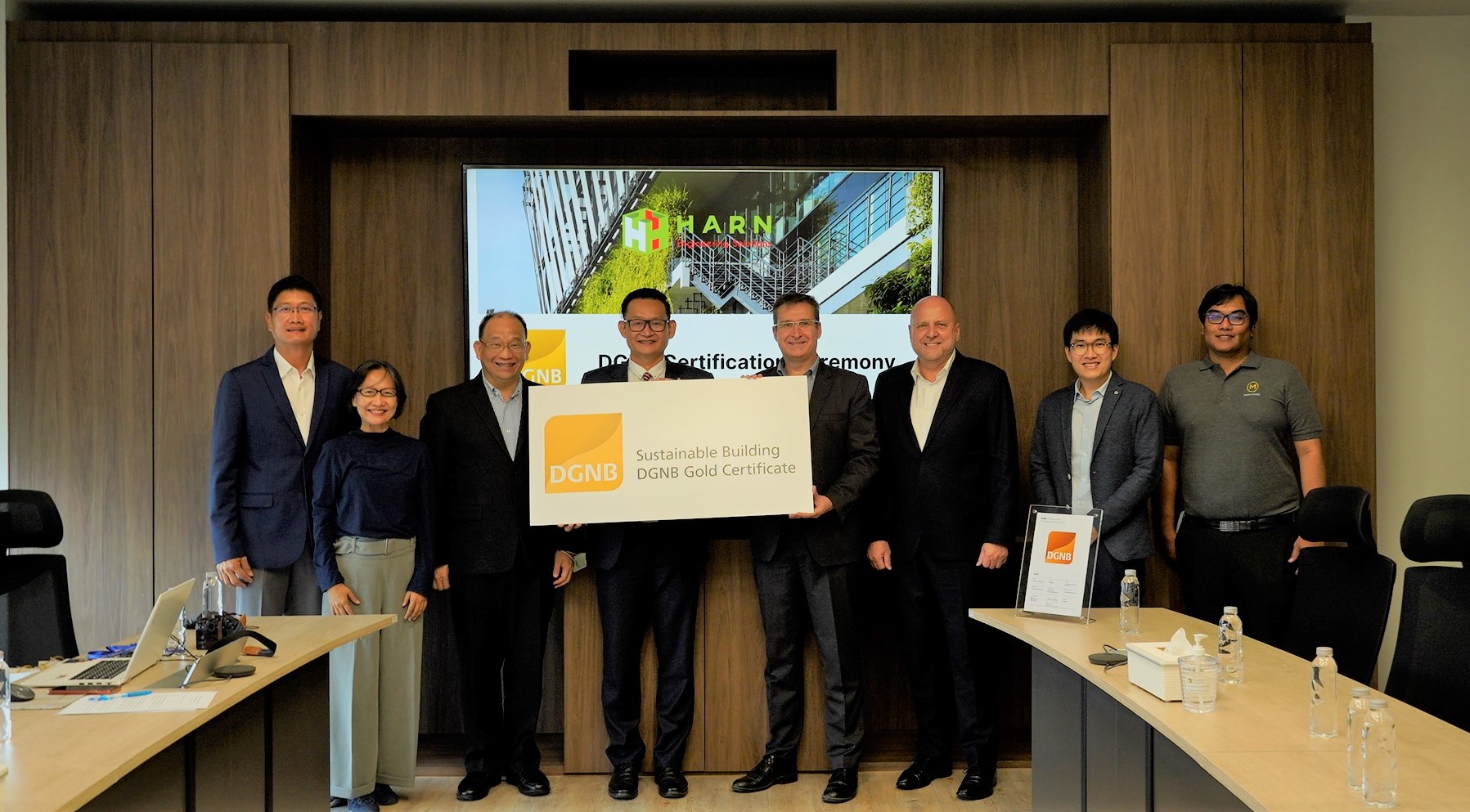 DGNB Gold Awarding Ceremony at Harn Engineering – EGS